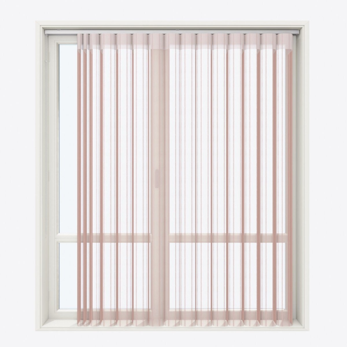Вертикални Ден и Нощ Перде Щори Dita 40см Mistry Rose – COLORI.BG